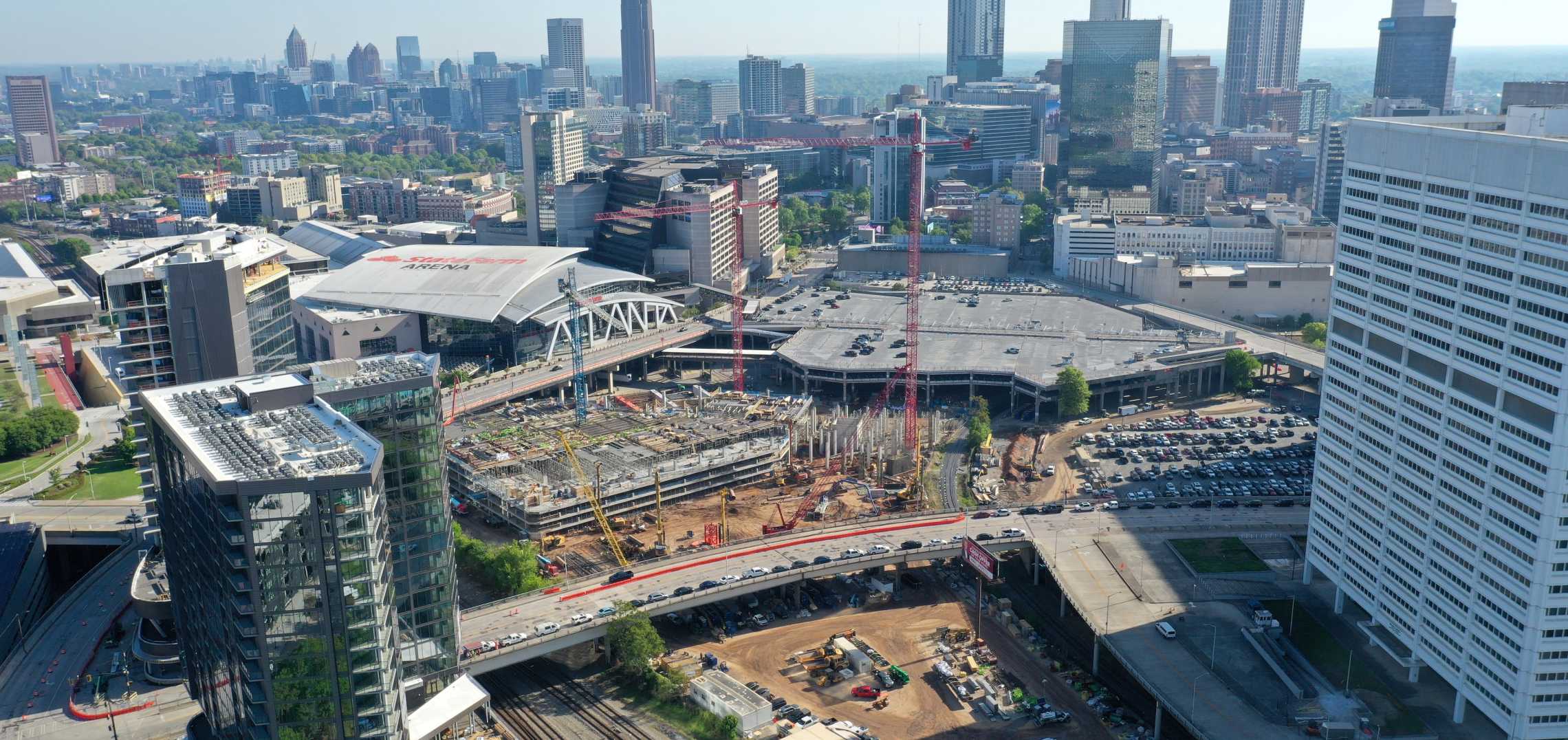 Photos: Where Centennial Yards stands, 420 days before World Cup begins | Urbanize Atlanta